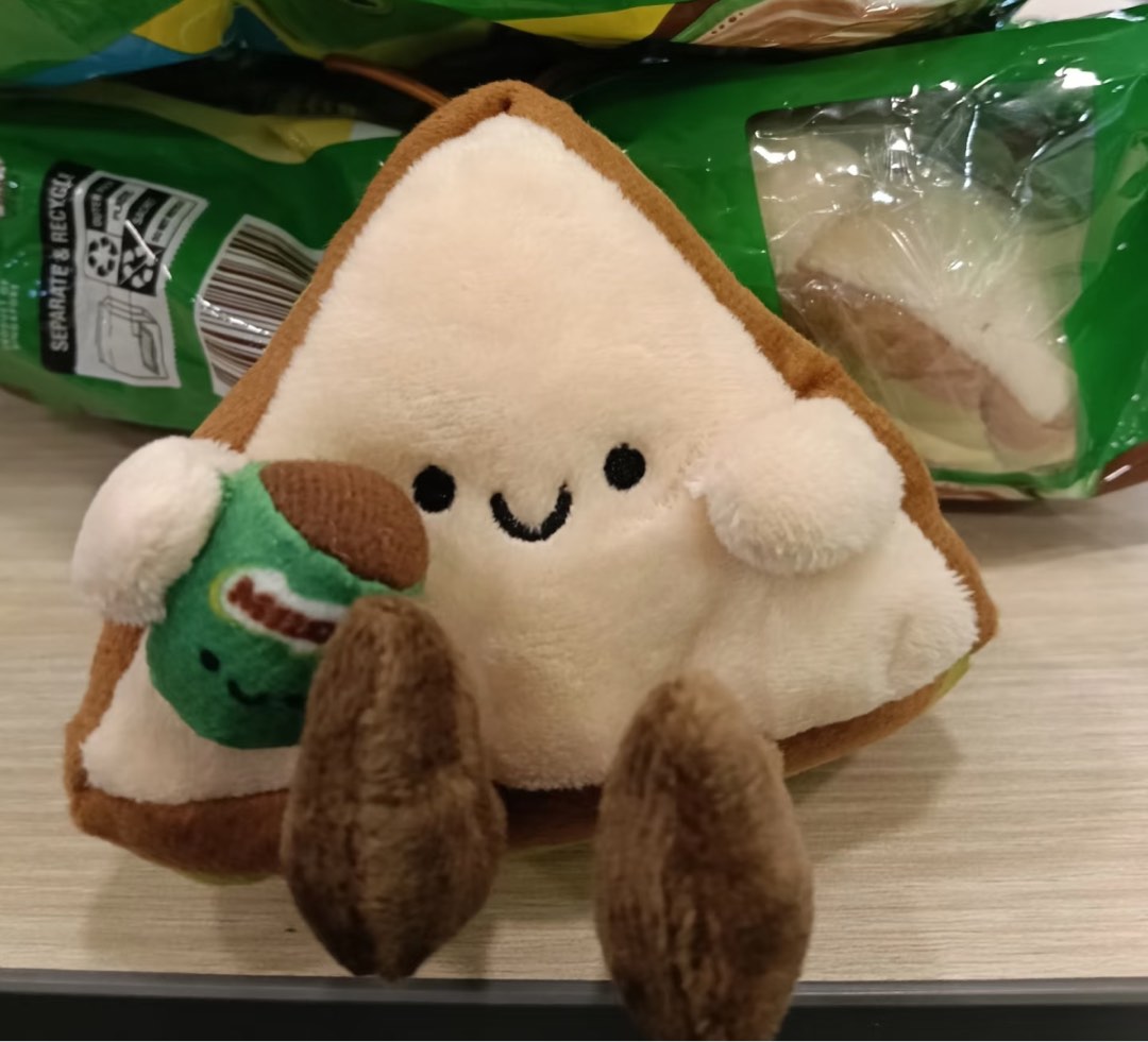 Milo Kaya Toast Plush Toy (Milo sachets included), Food & Drinks, Other ...