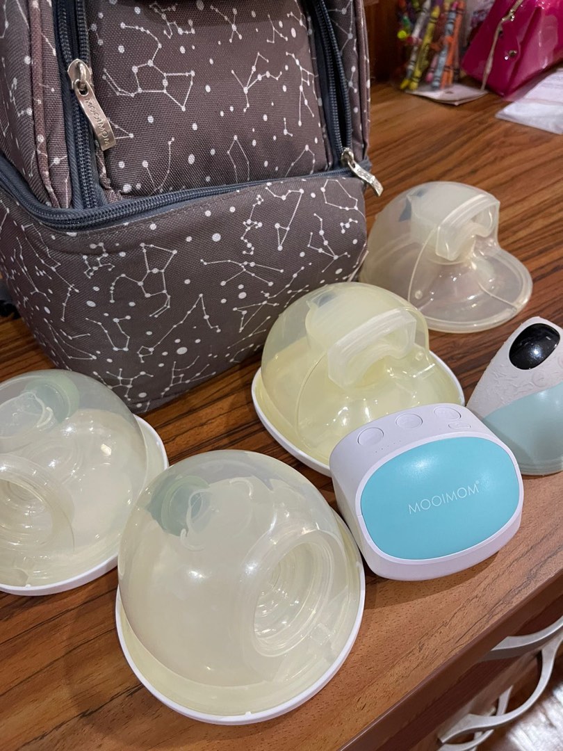 Mooimom Breast Pump M2 dan Moimoom M3 Free Coller Bag Asi . Pompa Asi ...
