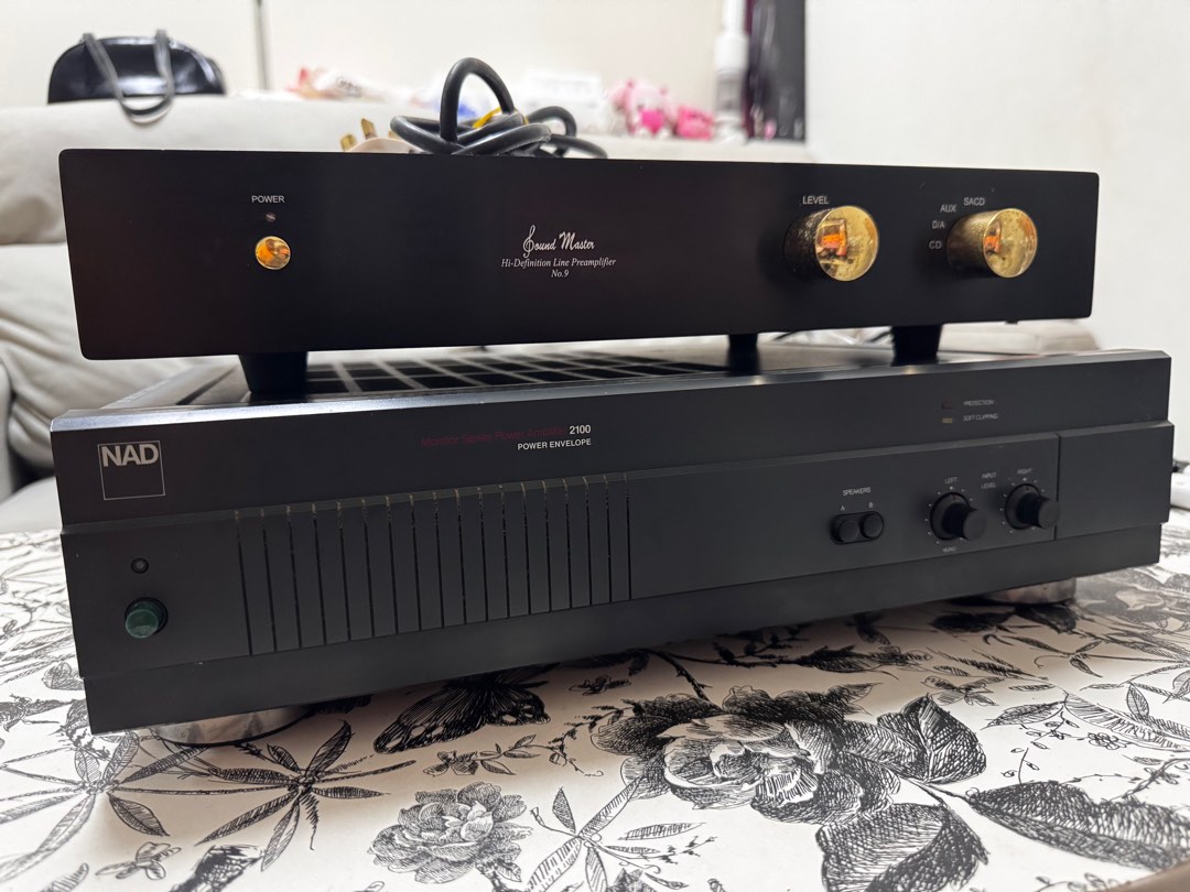NAD audio vintage music player Sound Master no.9 CD VCD 懷舊 古典 膽前級 膽後級 後 ...