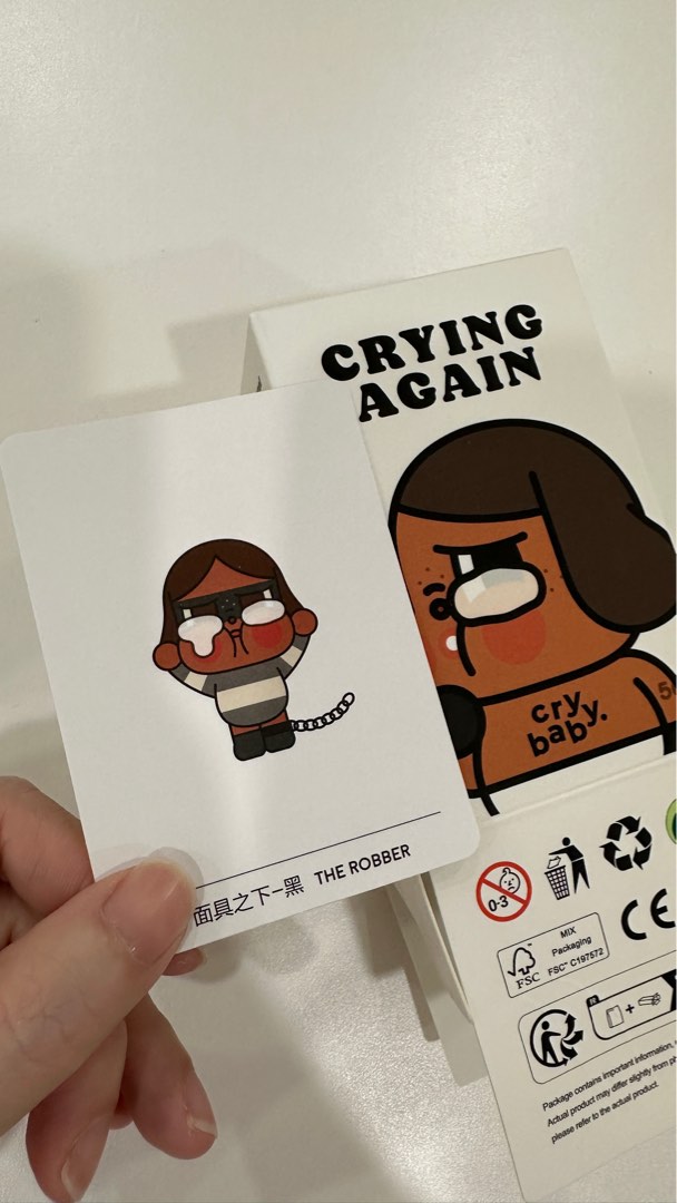 NEW! Crybaby Crying Again (The Robber), Hobbies & Toys, Toys & Games on ...