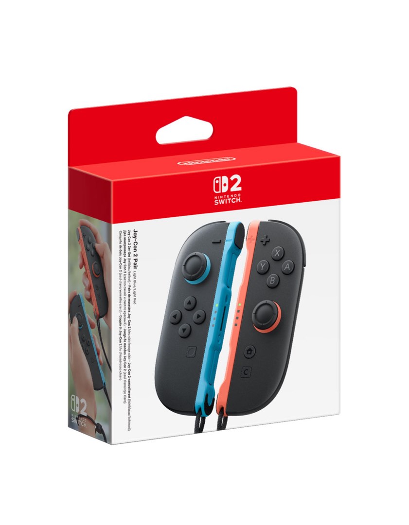 [New] Nintendo Switch 2 Joy-con controllers Red-Blue, Video Gaming ...