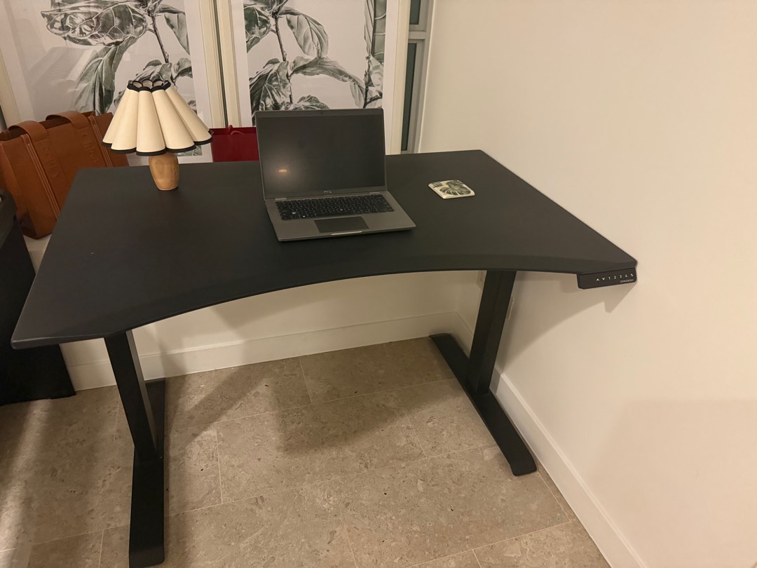 Omnidesk Pro Ergo Curve, Furniture & Home Living, Furniture, Tables ...