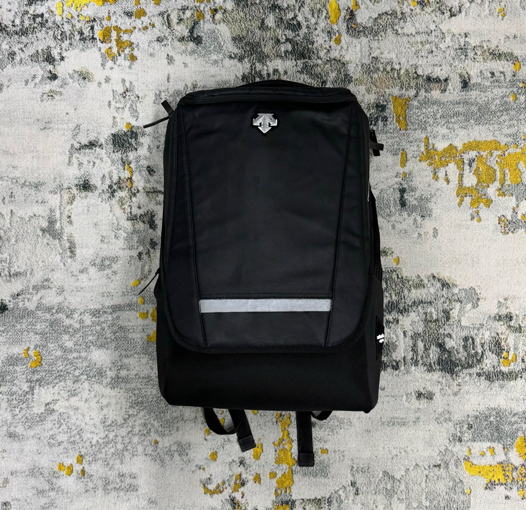 Original Descente Centre Logo Laptop Backpack, Men's Fashion, Bags ...