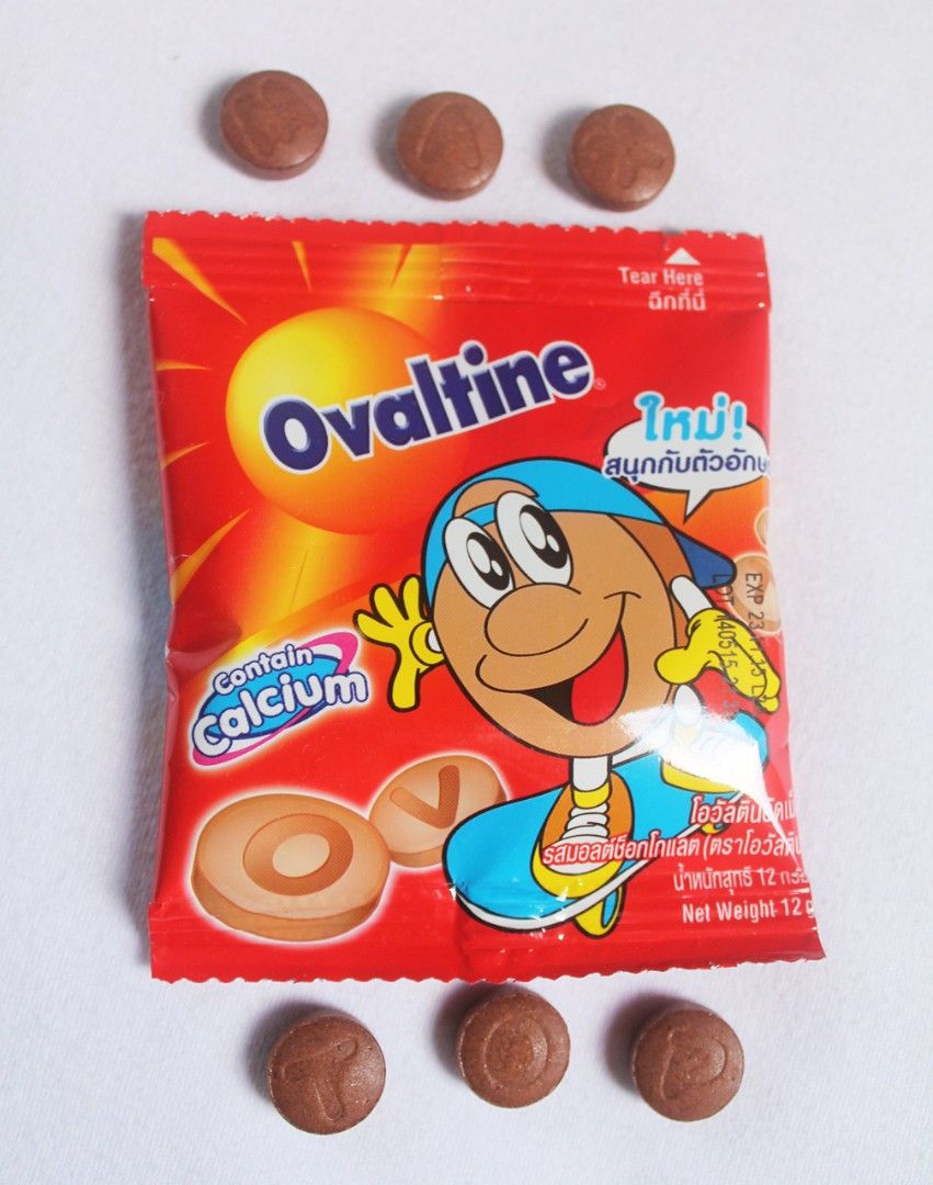 Ovaltine Chocolate Flavoured Tablet Malt Candy Candy Sweets pinata ...
