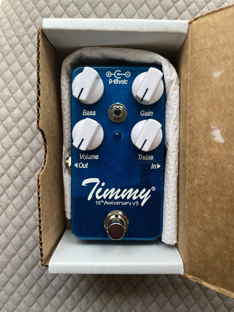 Paul Cochrane Timmy 15th Anniversary Overdrive Pedal, Hobbies & Toys ...