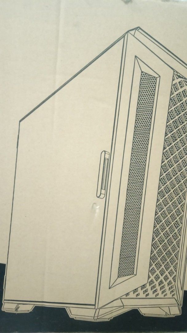 PC CASE ATX INVASION BLACK COLOR NEVER USE AND STILL IN PERFECT GOOD ...