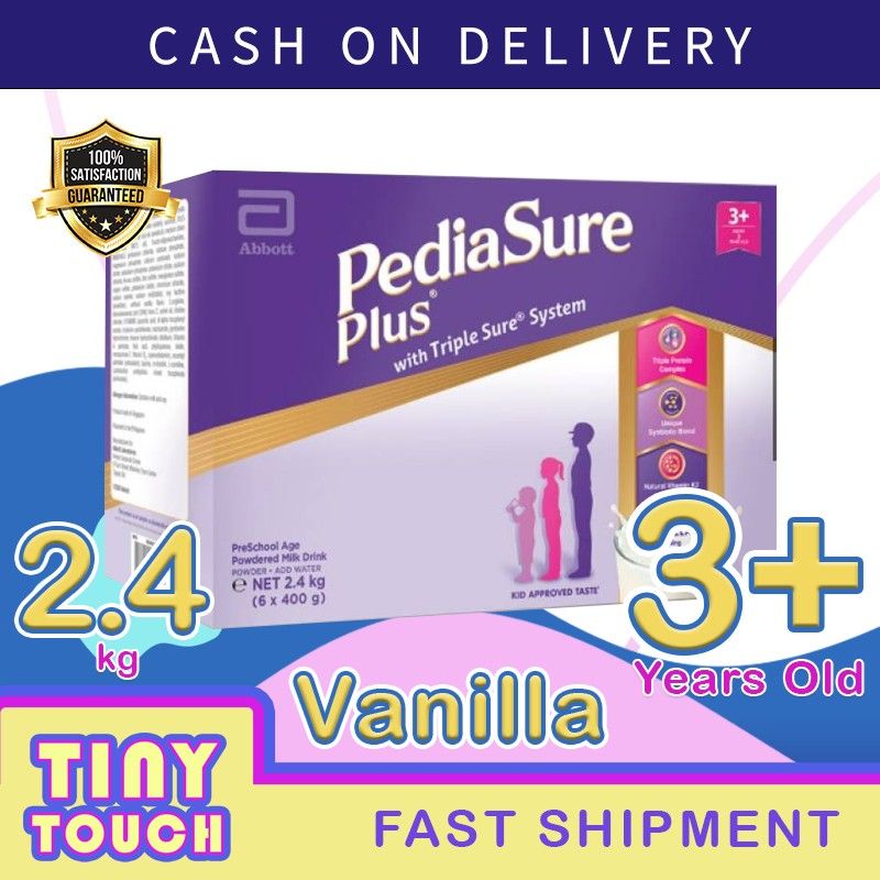 PEDIASURE 3 PLUS 2.4KG, Babies & Kids, Nursing & Feeding, Breastfeeding ...