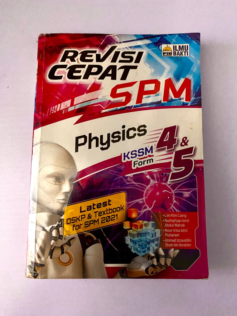physics revision book / buku rujukan SPM KSSM, Hobbies & Toys, Books ...