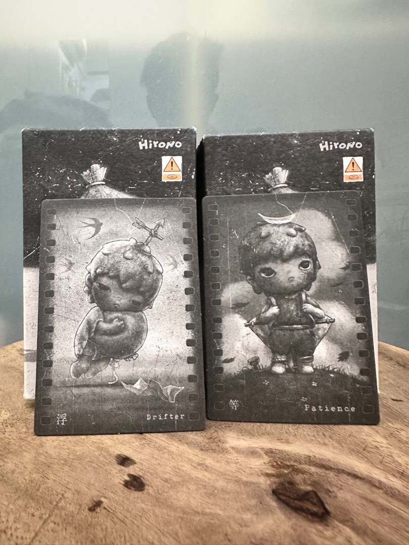 Popmart Hirono Mime Drifter & Patience, Hobbies & Toys, Toys & Games on ...