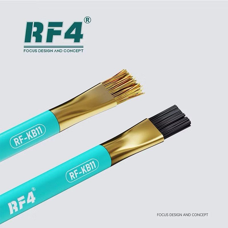 RF4 RF-KB11 3D Blade and Glue Removal Brush Tin Scraping Chip CPU IC Hard Disk Layered Knife ...