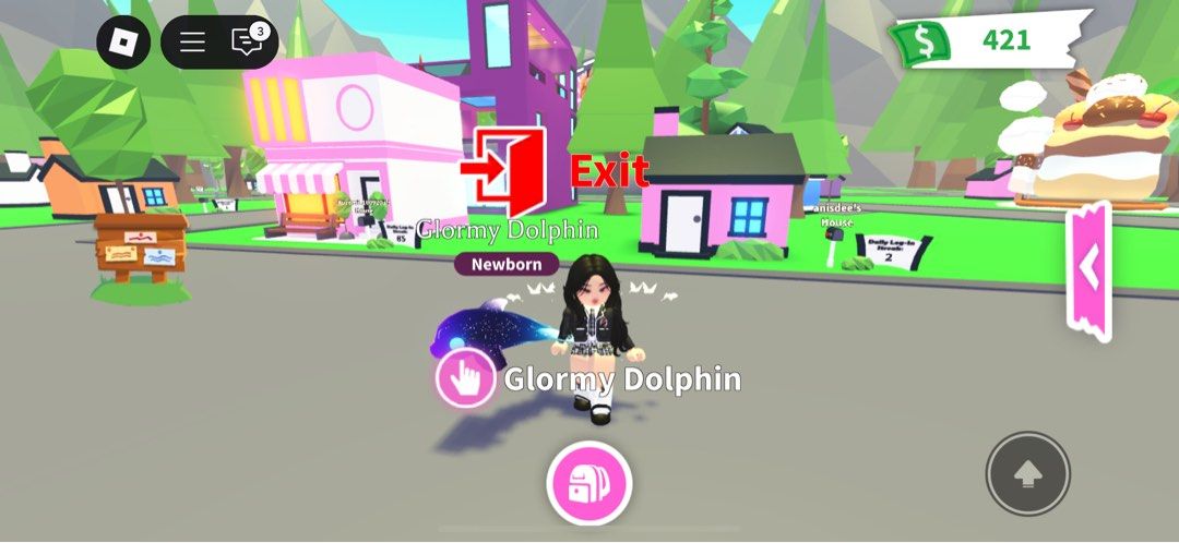 Roblox Adopt Me Glormy Dolphin, Video Gaming, Gaming Accessories, In ...