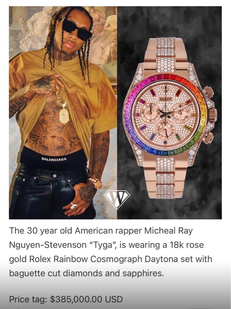 rolex tyga