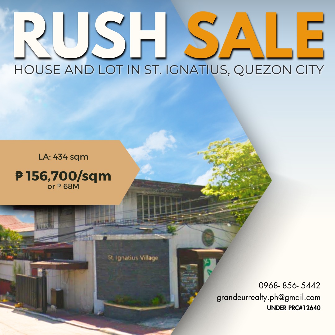 Rush Sale: House and lot in St. Ignatius, Quezon City, Property, For ...