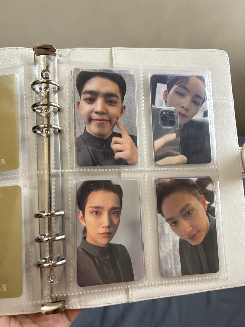 Seventeen photocards {face the sun, attacca, semicolon, svt pcs, scoups ...