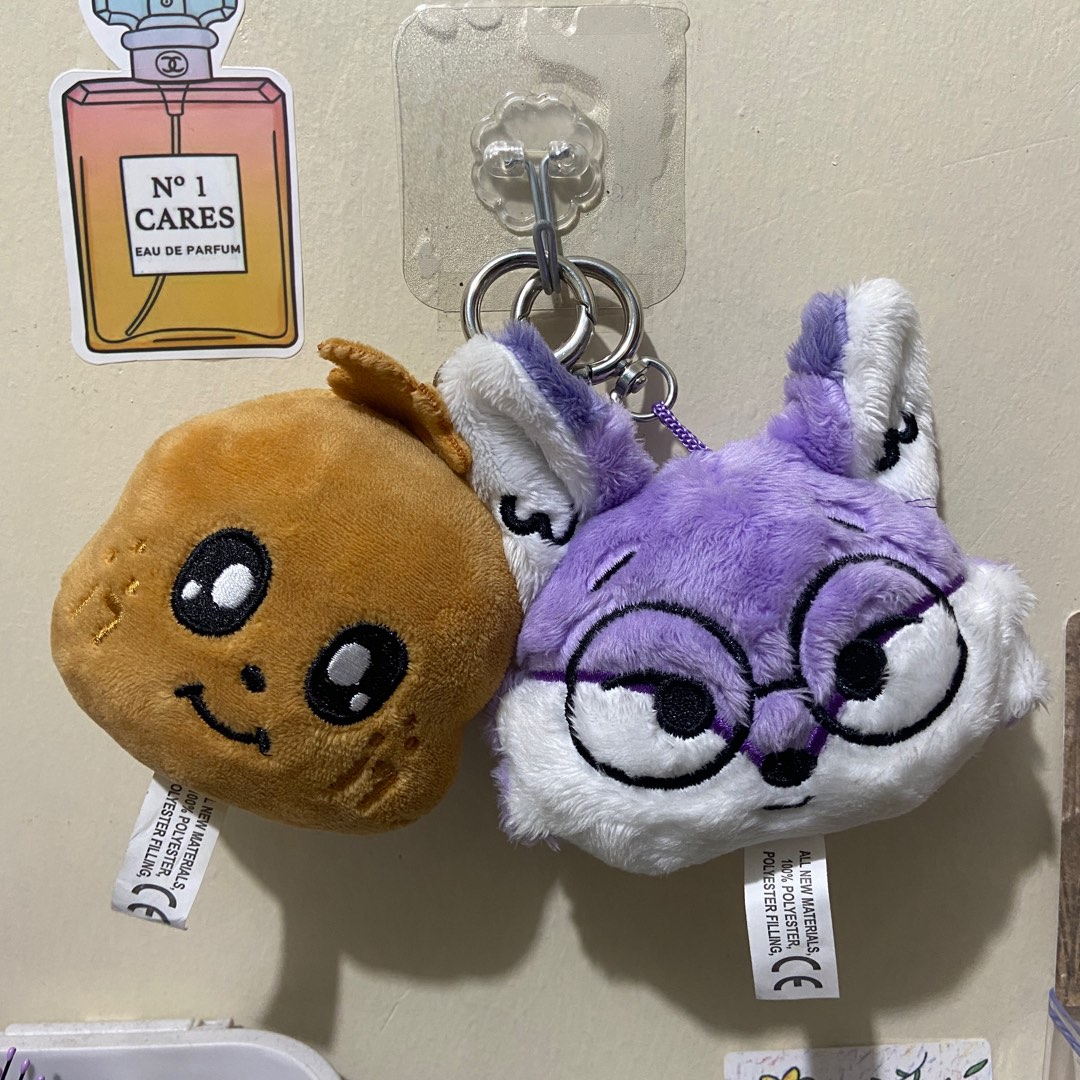Seventeen Plush Keychain (mingyu & wonwoo), Hobbies & Toys, Toys ...