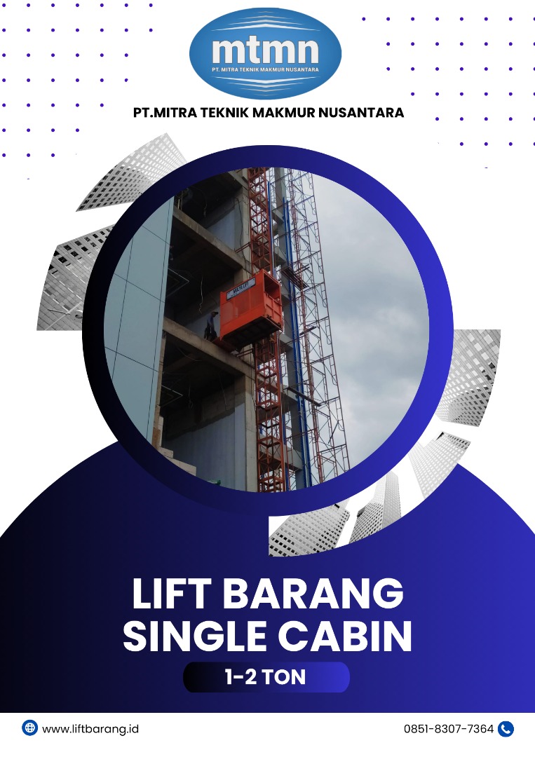 Sewa alat angkat barang Bintan | Lift proyek daya angkut besar Bintan ...