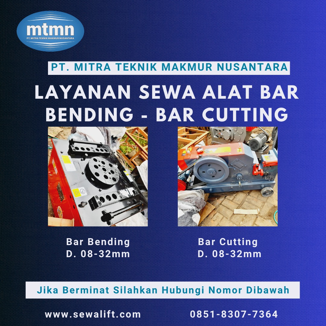 Sewa Alat Bending Cutting Tangerang | Potong besi & Tekuk besi beton ...
