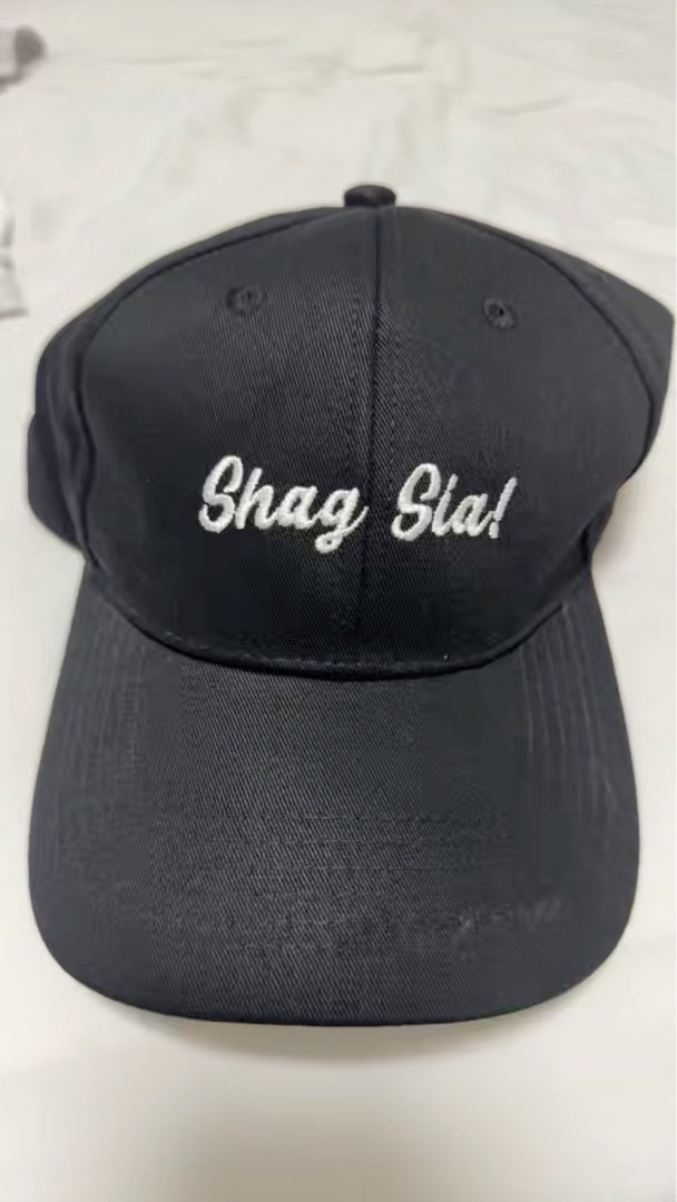 Shag Sia! Black Cap, Men's Fashion, Watches & Accessories, Caps & Hats ...