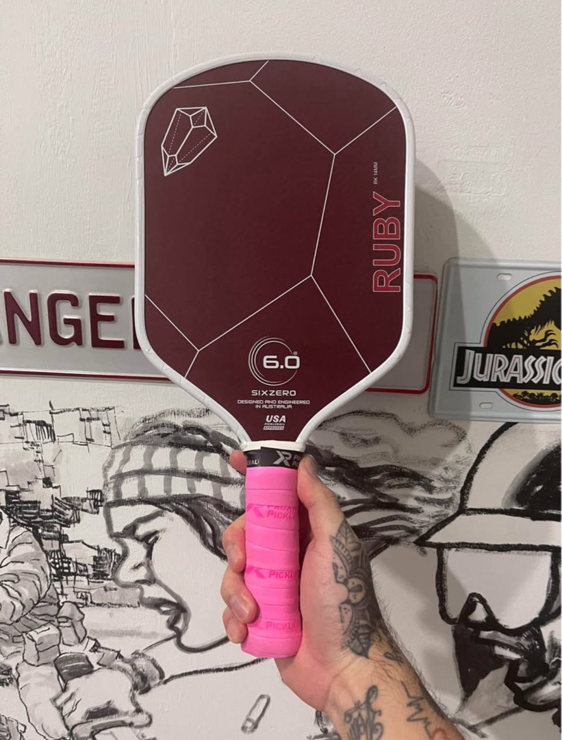 Six Zero Ruby 14mm, Sports Equipment, Sports & Games, Racket & Ball Sports on Carousell