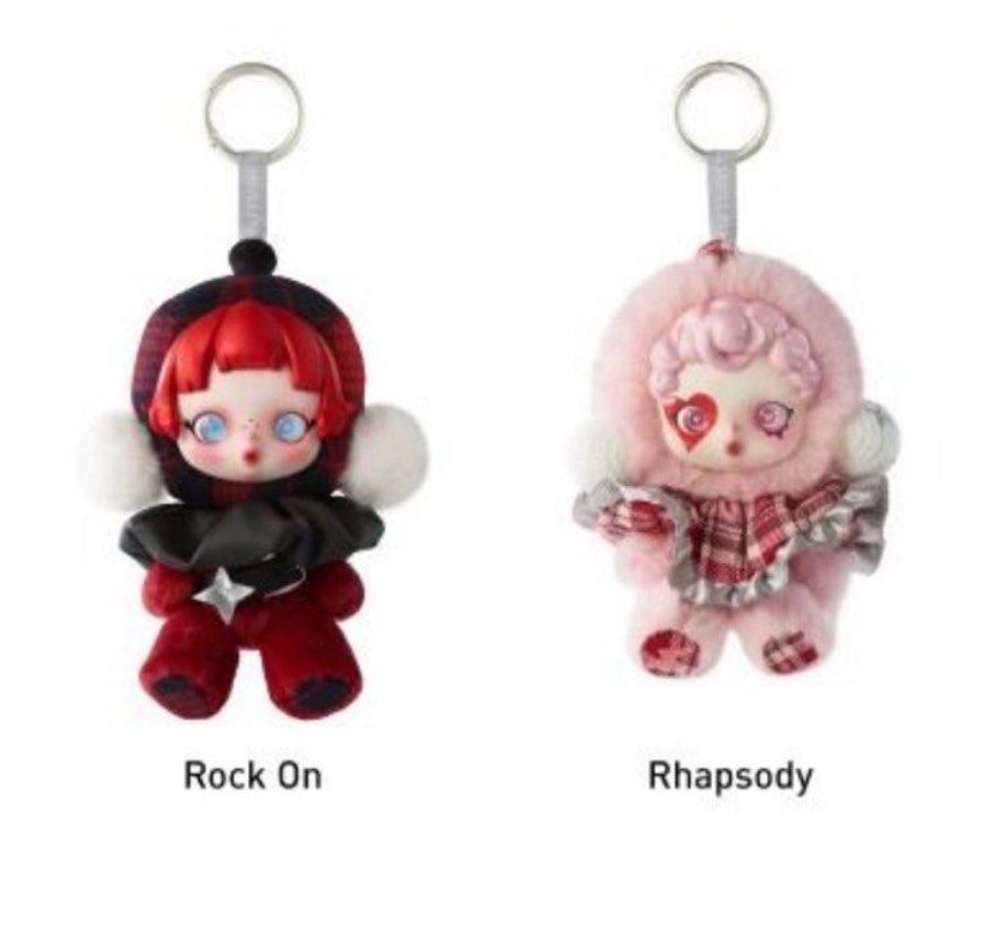 BNIF [ 3 for $78 ] Skull panda winter symphony plush pendant - Rock on ...