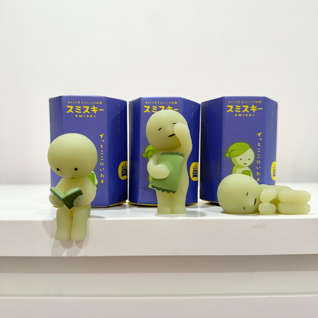 Smiski Bed Series [Reading] [Sleepy] [At Sleep], Hobbies & Toys ...
