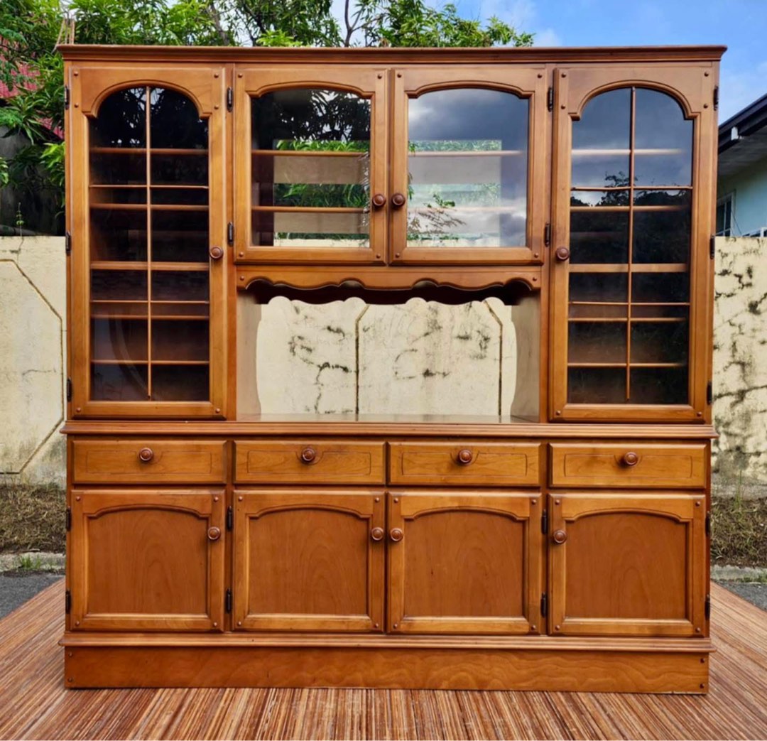 Solid Wood back to back Cabinet, Furniture & Home Living, Furniture ...