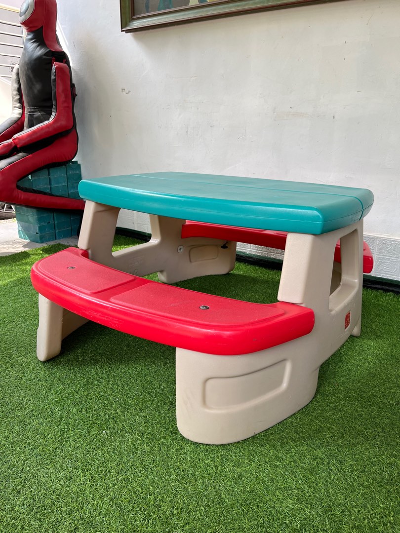 Step2 Big Top Picnic Table, Babies & Kids, Baby Nursery & Kids ...
