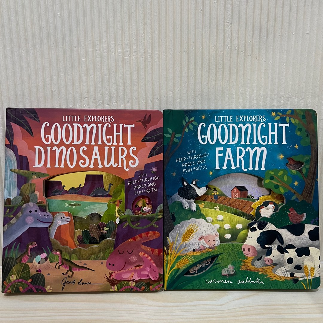TAKE ALL GOODNIGHT FARM GOODNIGHT DINOSAURUS DINO PETERNAKAN BUKU, Buku ...
