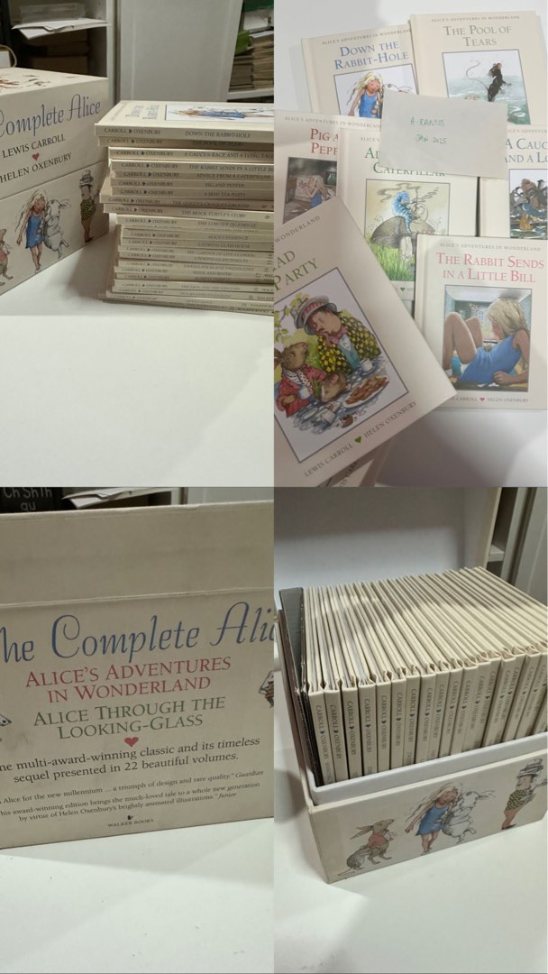 The Complete Alice in Wonderland by Lewis Carroll Illustrated by Helen ...
