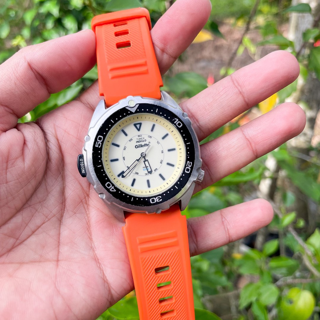 Timex X Gillette Watch, Men's Fashion, Watches & Accessories, Watches ...
