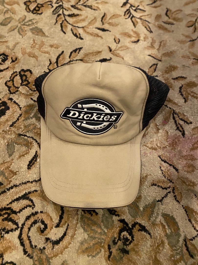 Vintage Dickies Snapback Foam Mesh Trucker Hat Cap 90s, Men's Fashion ...