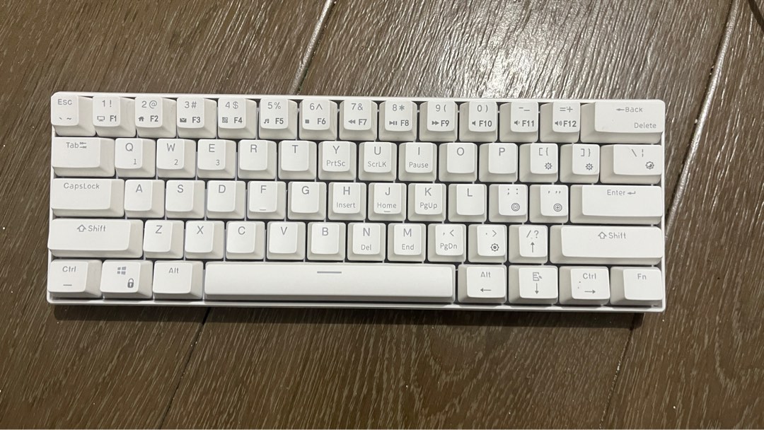 White RK61 Mechanical Keyboard Red Switches, Computers & Tech, Parts ...