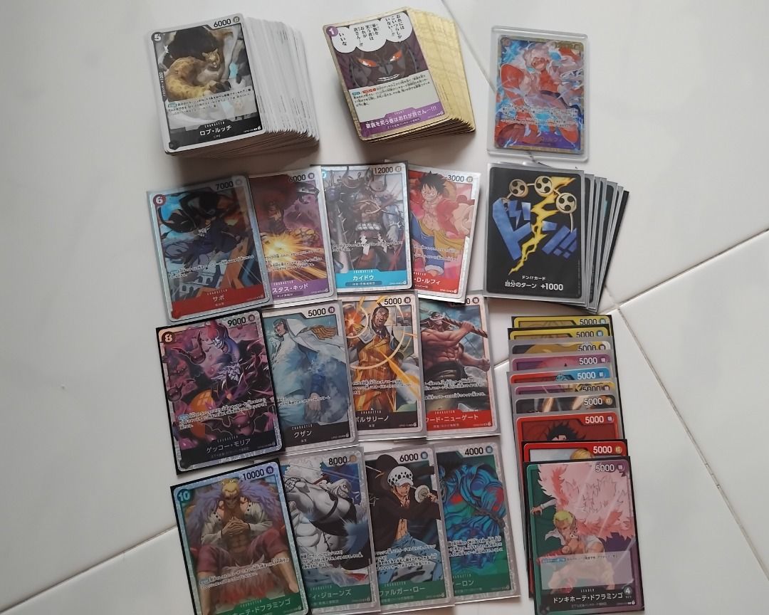 WTT One Piece OP Rare Character Rare Event Leader Super Rare SR PRB01 ...