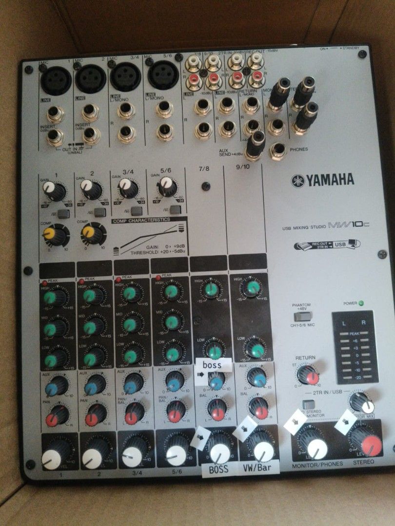 YAMAHA USB Mixing studio MW10C , EXTRON XPA U1002 Series ,Extran XPA ...