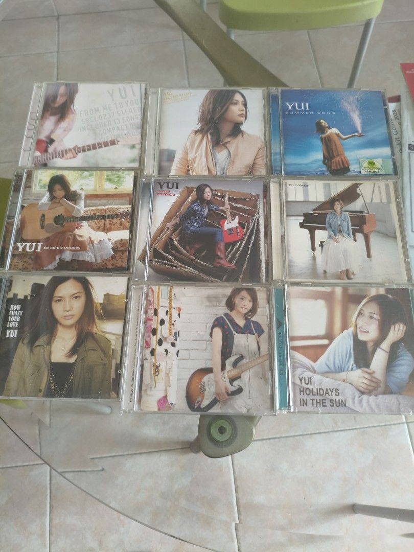 YUI jpop cd collection., Hobbies & Toys, Music & Media, CDs & DVDs on ...