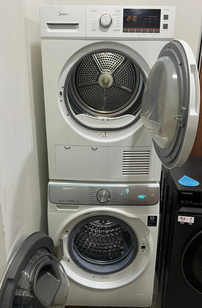 9/8KG Washing Machine and Condenser Dryer (Pair), TV & Home Appliances ...