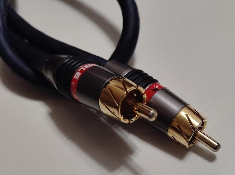 免運 美國 MONSTER Cable 發燒喇叭線 1米 怪獸發燒級 雙蓮花頭 音源線 Interlink 400Mk II USA, 耳機及錄音音訊設備, 其他音響配件及設備在旋轉拍賣