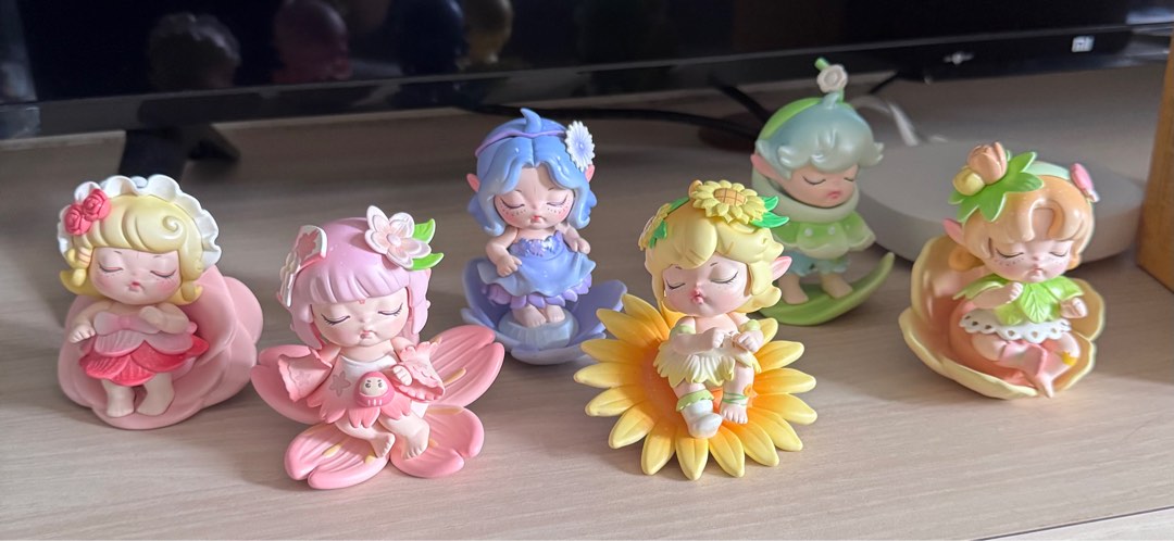 🌼 FLORA Blind Box (Opened) – 6 Figurines + 6 Miniature Flower Fairy ...