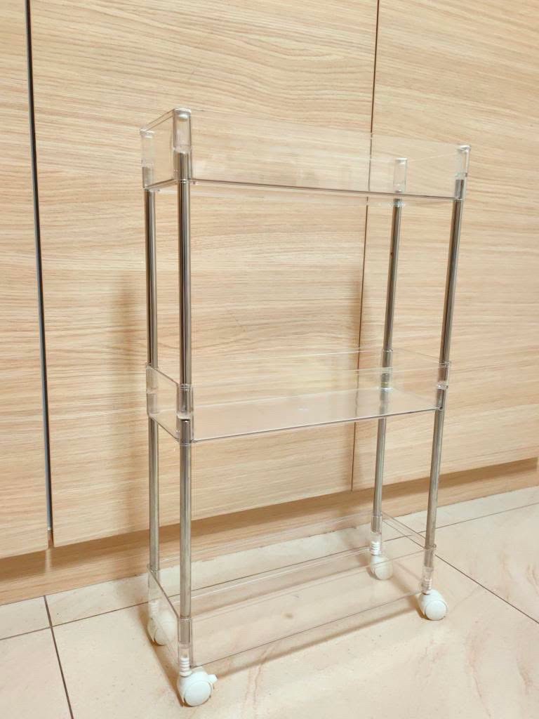 Acrylic Trolley, Furniture & Home Living, Kitchenware & Tableware, Food ...