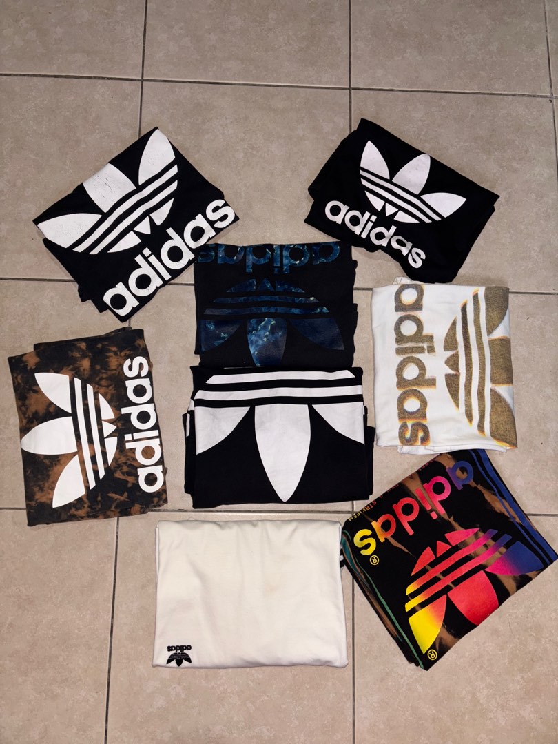 Adidas bunga, Men's Fashion, Tops & Sets, Tshirts & Polo Shirts on ...