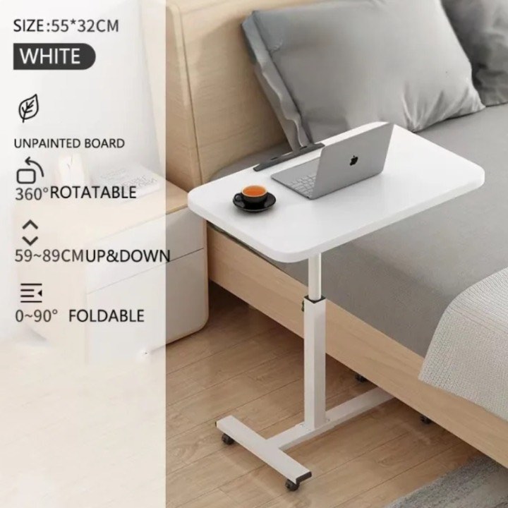 Adjustable Laptop Table | Bedside Work Table | Foldable Laptop Desk ...
