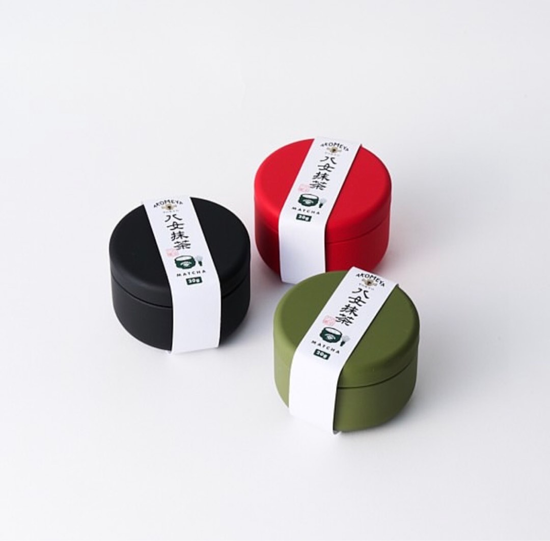 Akomeya Yame Matcha Japan - 20g can ceremonial grade, Food & Drinks ...