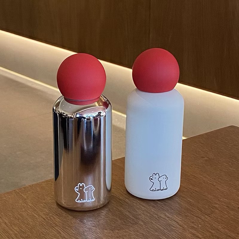 (BARU) Botol termos 304 stainless air panas dingin Botol minum termos ...