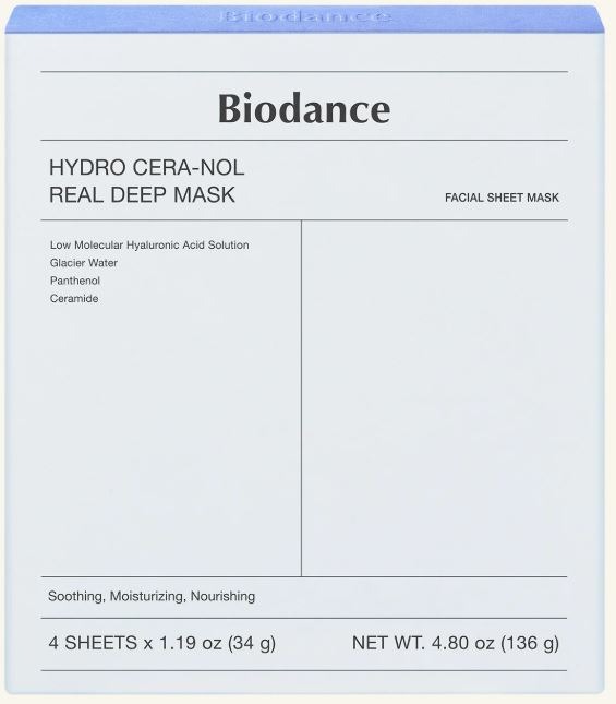 [EXPIRY 2027] BIODANCE - HYDRO CERA-NOL REAL DEEP MASK (1 BOX 4 PCS ...