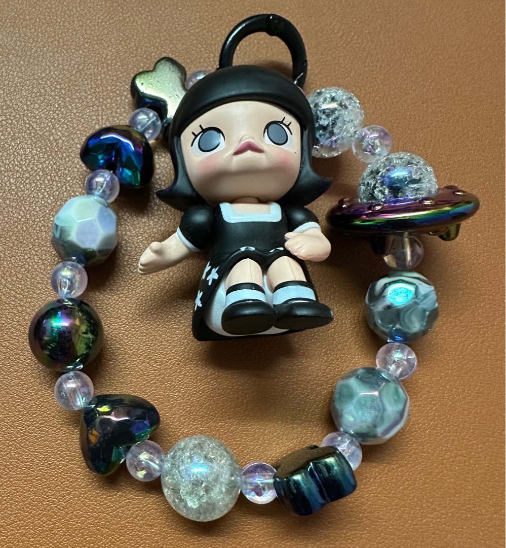 Black Molly Inspired Keychain / Mobile Phone Strap (Must Buy!), Mobile ...
