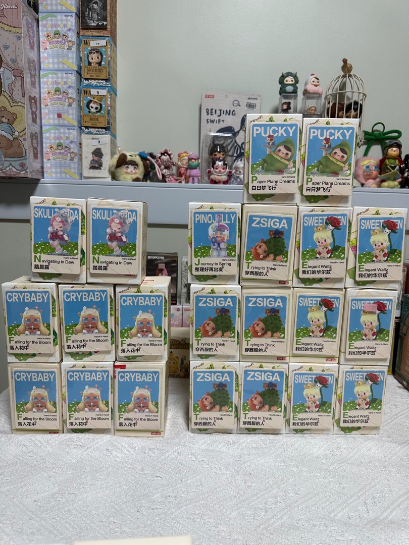 BNIF Hand in Hand Popmart, Hobbies & Toys, Toys & Games on Carousell