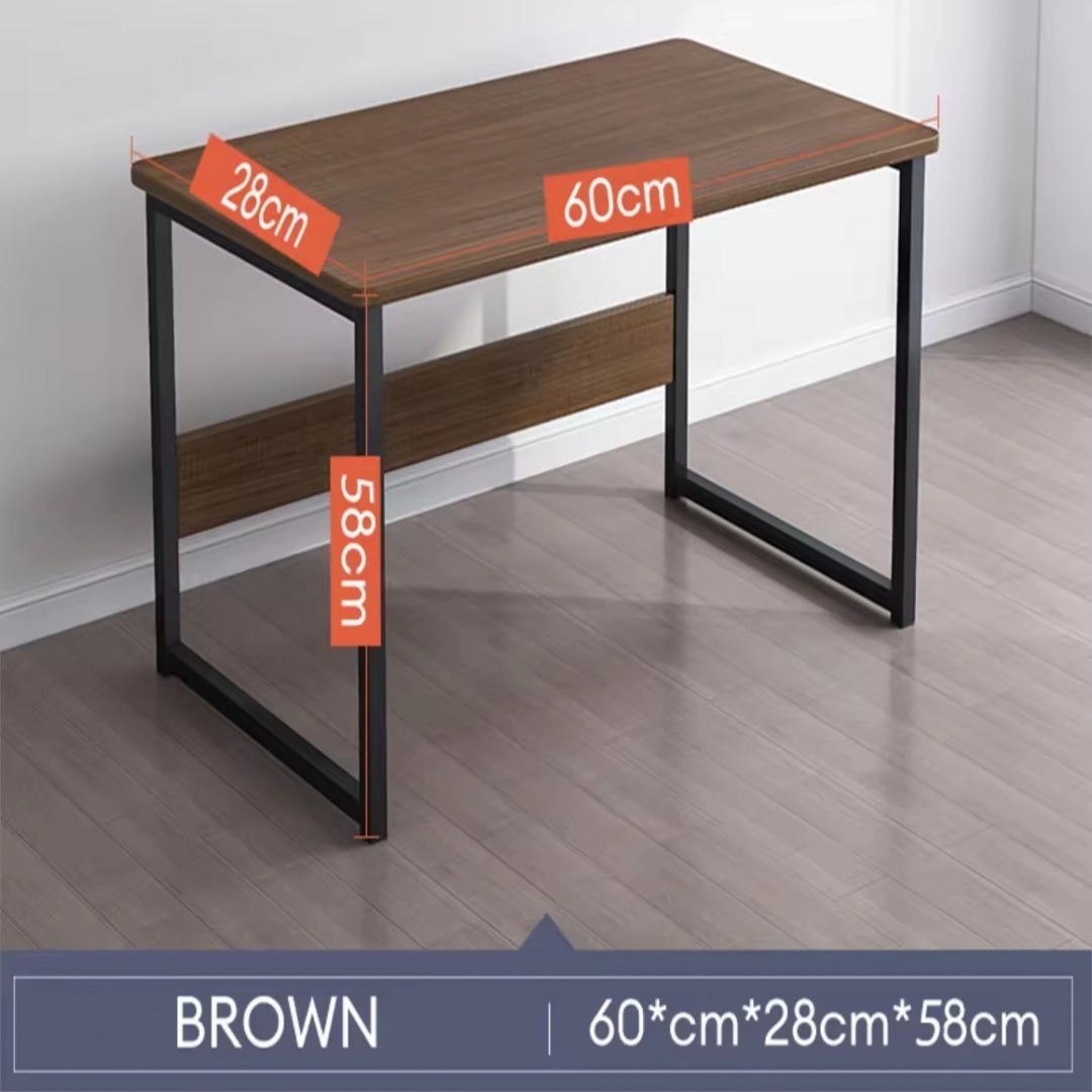Compact Desk Table | Small Writing Table | Narrow Study Desk | Office ...