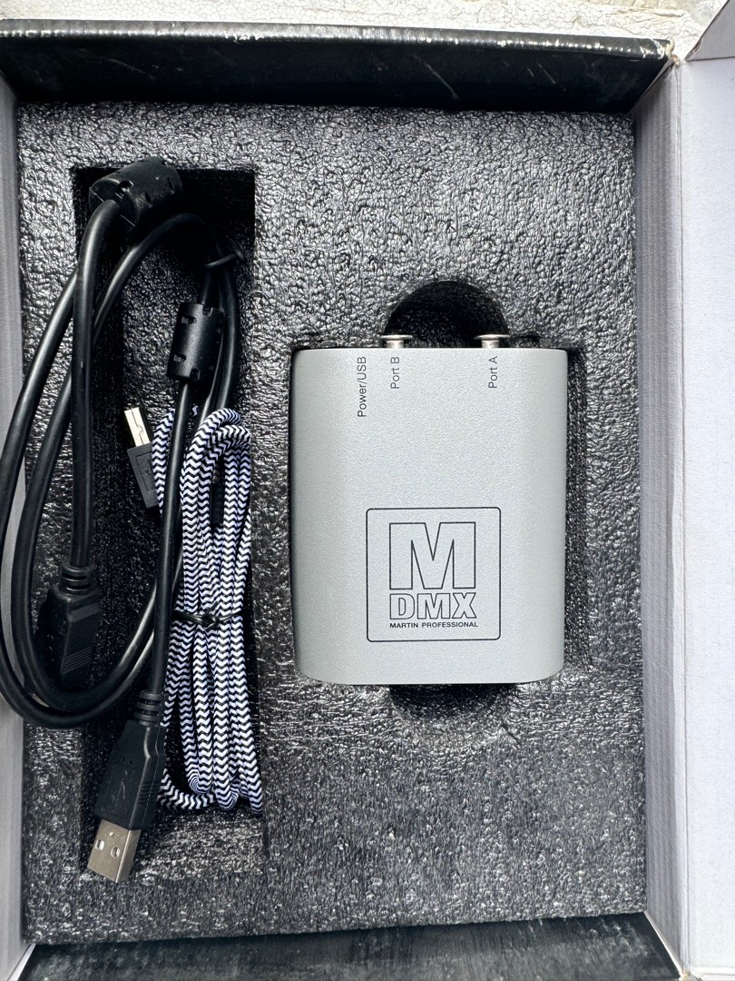 (手提式燈光control)Martin Professional M-DMX usb interface, 電腦＆科技, 商務用科技產品 ...