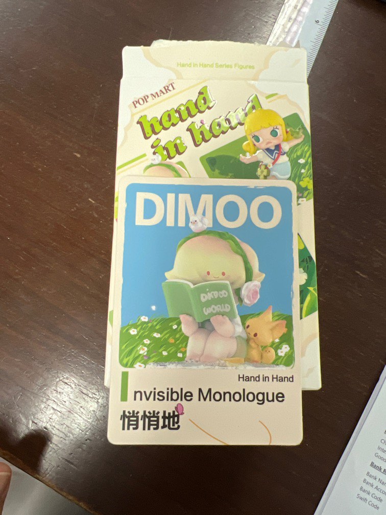 Dimoo Hand in Hand WTT/ WTS, Hobbies & Toys, Toys & Games on Carousell