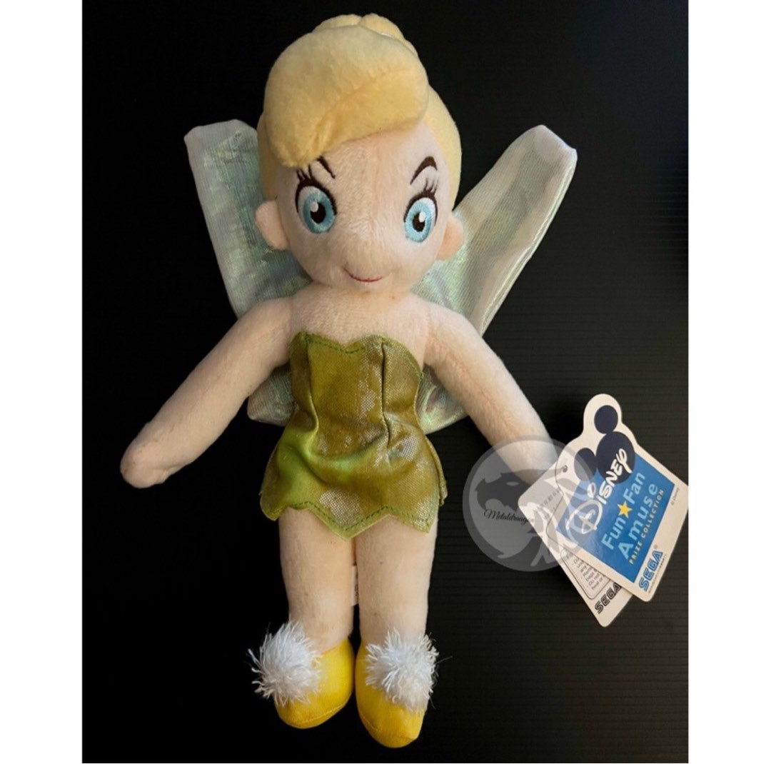 Disney Sega Prize | Peter Pan Tinker Bell Plush soft toy figure ...